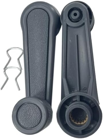 Amazon.com: FainWan Pair Window Crank Lever Handle Gray Compatible with ...