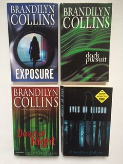 Brandilyn Collins (4 Books) Exposure; Dark Pursuit; Dead of Night; Eyes ...