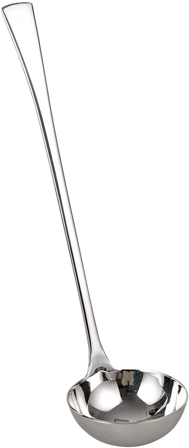 Buy Pure Stainless Steel Cooking Ladle Spoon Soup Ladle Size - Large ...