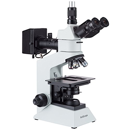 Snapklik.com : AmScope - 40X-800X Polarizing Metallurgical Microscope
