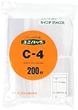 ・ブランド:ユニパック・製造元:生産日本社・モデル:C-4・製造元/メーカー部品番号:C-4・サイズ:横(mm)×縦(mm) 70×100・重量:166(200枚)g・材質:ポリエチレン・原産国:日本・厚さ0.04mm・入数200枚入