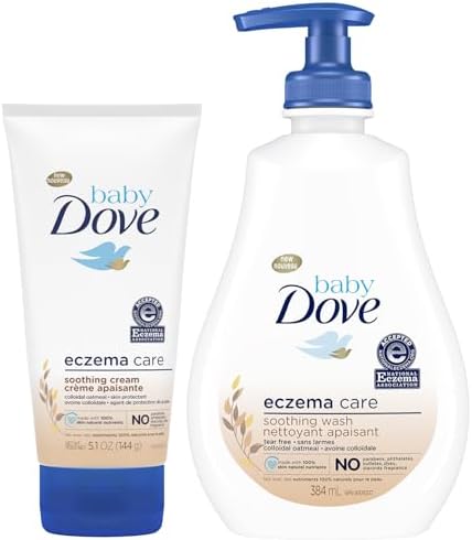 Amazon.com: Dove Baby Skin Care Bundle – Colloidal Oatmeal Derma Care ...