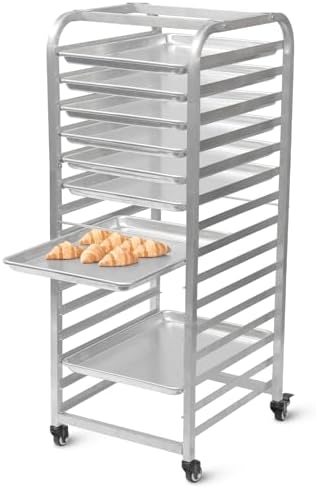 Amazon.com: OFFICEROO Bakery Bun Pan Speed Rack - Half Sheet Only, 15 ...