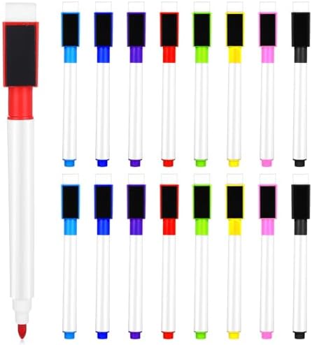 Amazon.com: Beautifultracy 5 Pcs White Dry Erase Markers Magnetic Dry ...