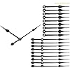 Amazon.com: PATIKIL Replacement Clock Hands Kit, 10 Set Replacement ...
