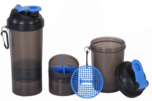 Buy Ishake 019 Blue Black Shaker Bottle ? Online at Low Prices in India ...