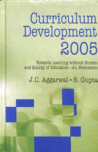 Curriculum Development: Aggarwal, J.C.: 9788175412620: Amazon.com: Books