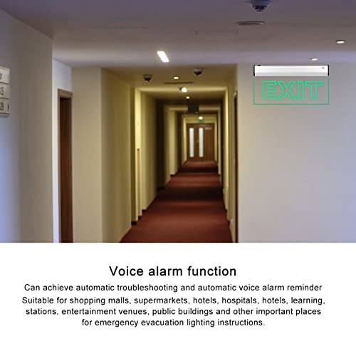 LED Exit Sign with Emergency Lights Emergency Exit Safety Indicator ...