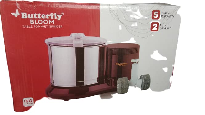 Butterfly Bloom Table Top Wet Grinder 2ltr : Amazon.in: Home & Kitchen