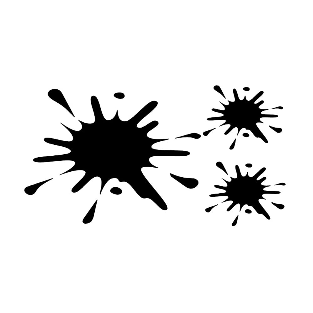 Amazon.com - JSCARLIFE Mud Splatter Pattern Car Sticker, Self-Adhesive ...