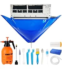 Amazon.com: Oiktylr 10Pcs Mini Split Cleaning Kit, Minisplit Cleaning ...