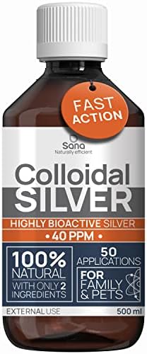 Amazon.com: Colloidal Silver Liquid - 16 oz Glass Bottle by Silver ...