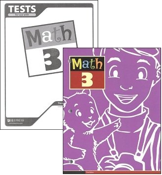 BJU Math 3 SET-Student Worktext and Test Packet: unknown author: Amazon ...