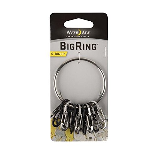 Amazon.com: NITE IZE BRG-M1-R3 Big Ring STEELS-BINER (Pack of 3 ...