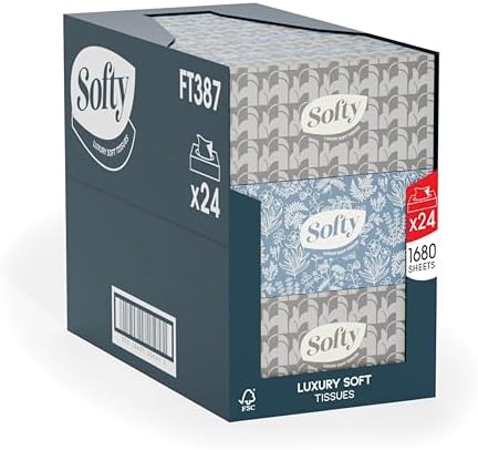 Softy Luxury Soft Box Tissues - Extra Soft Facial Tissues Bulk Buy ...