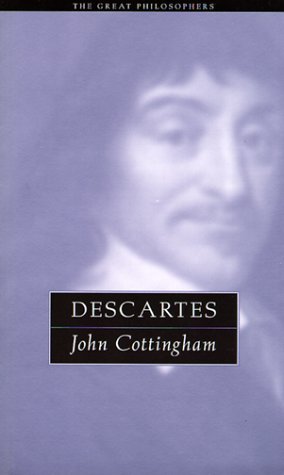Descartes: The Great Philosophers: Cottingham, John: 9780415923859 ...