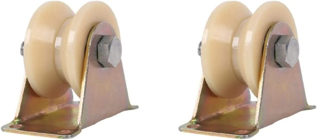 Amazon.com: Castor Wheels,Office castors V Groove Gate Wheel,Heavy Duty ...