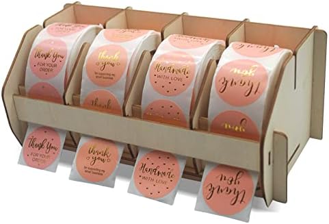 Amazon.com : Wall Mount Label Dispenser (12-1/2") - Sticker Roll ...