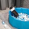 Petsona Foldable Dogs Pool With Balls, Dry Pets Foam Ball Pit, Soft ...