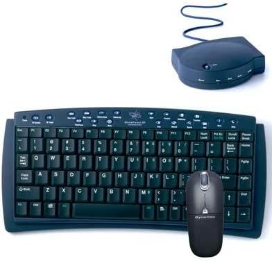 Amazon.com: Gyration GP270-001 88-Key USB RF Keyboard, Optical Mouse ...