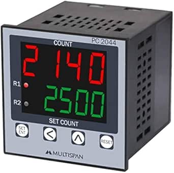 Multispan PC-2044 Digital Programmable Counter 72 x 72 x 45 : Amazon.in: Industrial & Scientific