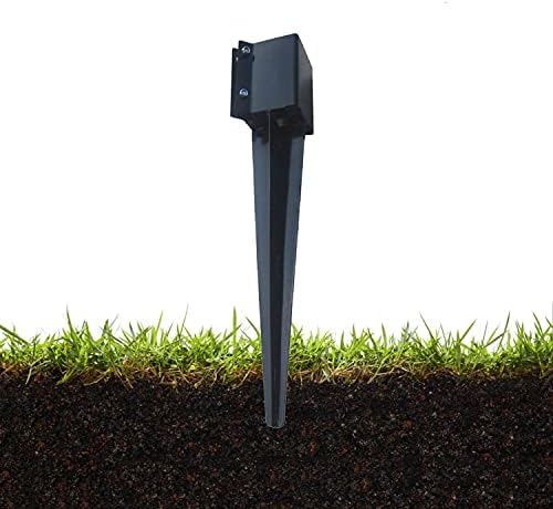 Amazon.com : Insaga Decorative 4x4 Post Base Spike, Heavy Duty Fence ...
