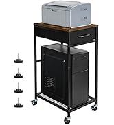 Amazon.com: YBING Computer Tower Stand, PC Tower Stand Metal Mobile CPU ...