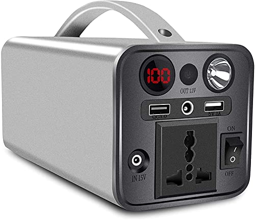 JZTOL 50000Mah Solar Generator With AC Outlet, Portable Power Station ...