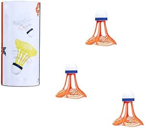 Voarge 3 Pieces Windproof Badminton Outdoor Badminton Shuttle ...