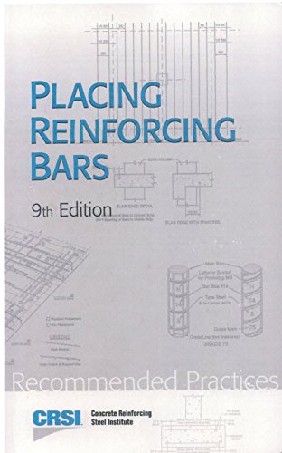 Placing Reinforcing Bars 9th - Recommended Practices: Concrete ...