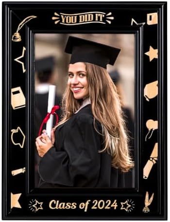 Amazon.com - Yalikop 2024 Graduation Tassel Photo Frame for 4 x 6 ...