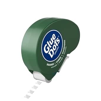 Glue Dots Non-Refillable Runner-Removable Squares .1875" 450/Pkg 23681 ...