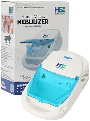 Home Medix HM PRO : Nebulizer Machine For Adults & Kids - Compressor ...