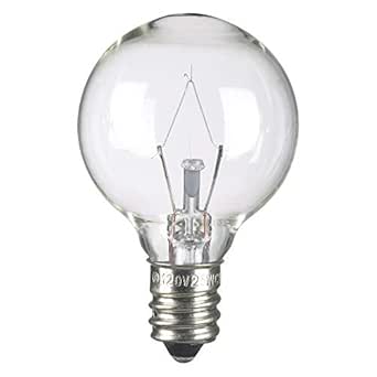 Buy Bulbrite KR25G11CL 25W Krystal Touch G11 Globe Chandelier Bulb ...