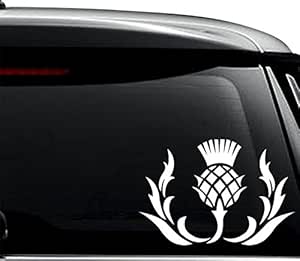 Amazon.com - Thistle Flower Scotland Scottish Decal Sticker For Use On ...