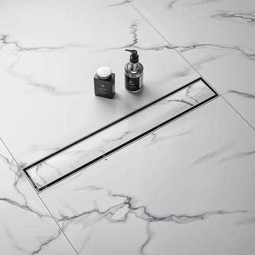 Kohler Hidden Floor Drain Linear, SS304 Stainless Steel, Dual Usage ...