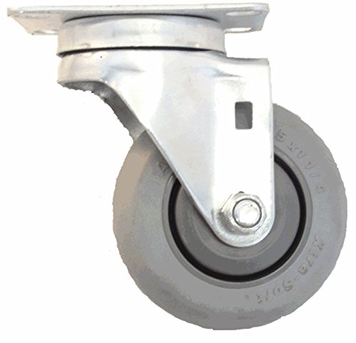 3 1/2" Case Swivel Caster, Non Marking Wheel, 220 lb. Capacity ...