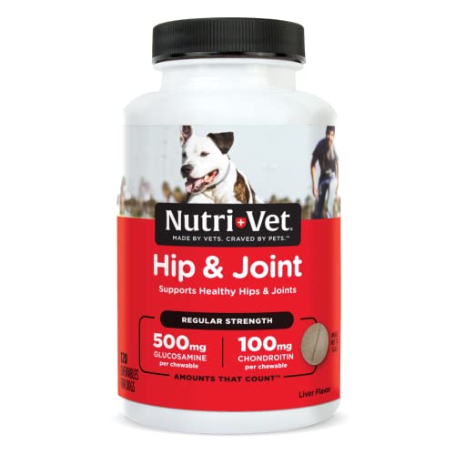 Nutri-Vet Hip & Joint Chewable Dog Supplements | Formulated with ...