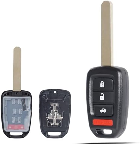 Amazon.com: SUPALAND Key Fob Shell Case Replacement Fits for Honda ...