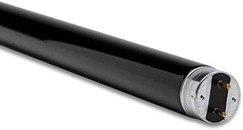 lumenivo F15T8 15W Blacklight Linear Fluorescent Lamp 18 Inch Black ...