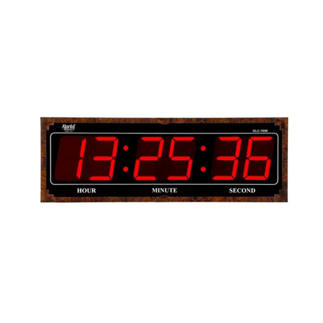 Buy Ajanta Quartz Digital LED Clock (OLC-1050-DX) Online at Low Prices ...