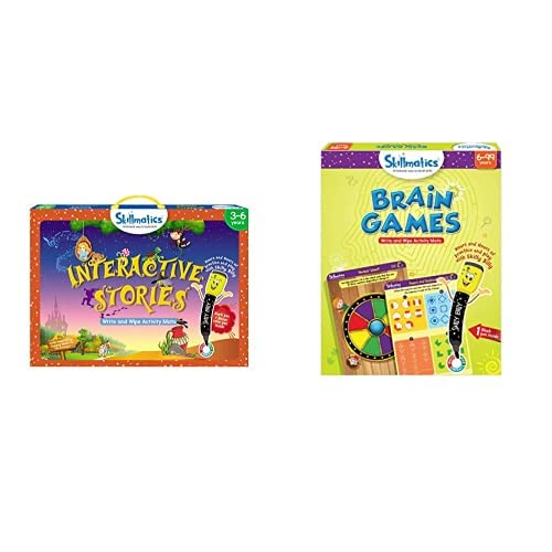 Skillmatics Educational Game: Interactive Stories, 3-6 Years (Blue ...