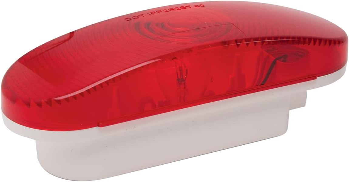 Amazon.com: Roadpro RP-6064R 6.5" x 2.25" Red Oval Sealed Light with 3 ...