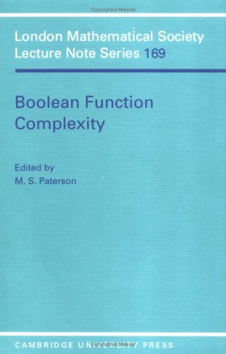 『Boolean Function Complexity』｜感想・レビュー - 読書メーター