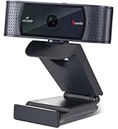 Amazon.com: Streaming Webcam with Ring Light - 1080P Autofocus Computer ...