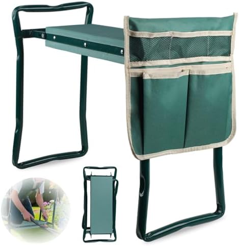 Amazon.com: Garden Kneeler and Seat,Heavy Duty Portable Garden Stool ...
