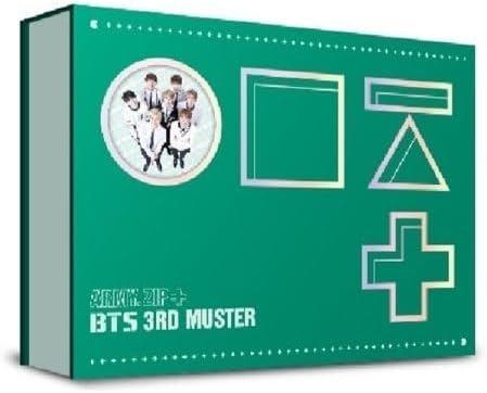 Amazon.co.jp: 防弾少年団 BTS 3rd MUSTER ARMY.ZIP+ DVD (韓国盤)(初回限定特典5点)(韓(品)防弾 ...