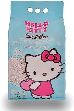 Hello Kitty Bentonite Cat Litter Premium, Marseille Soap - Naturally ...