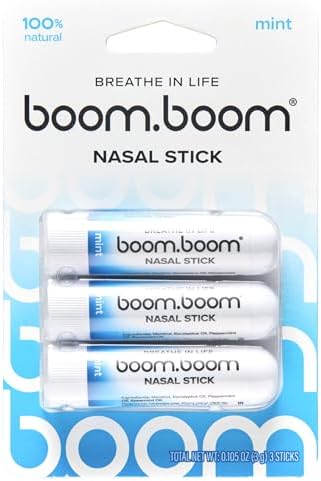 Amazon.com: BoomBoom Nasal Stick | Vapor Flow Technology | Cool ...