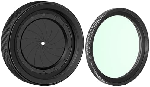 Amazon.com : Adjustable Iris Aperture Diaphragm Filter Pack M30 to M37 ...